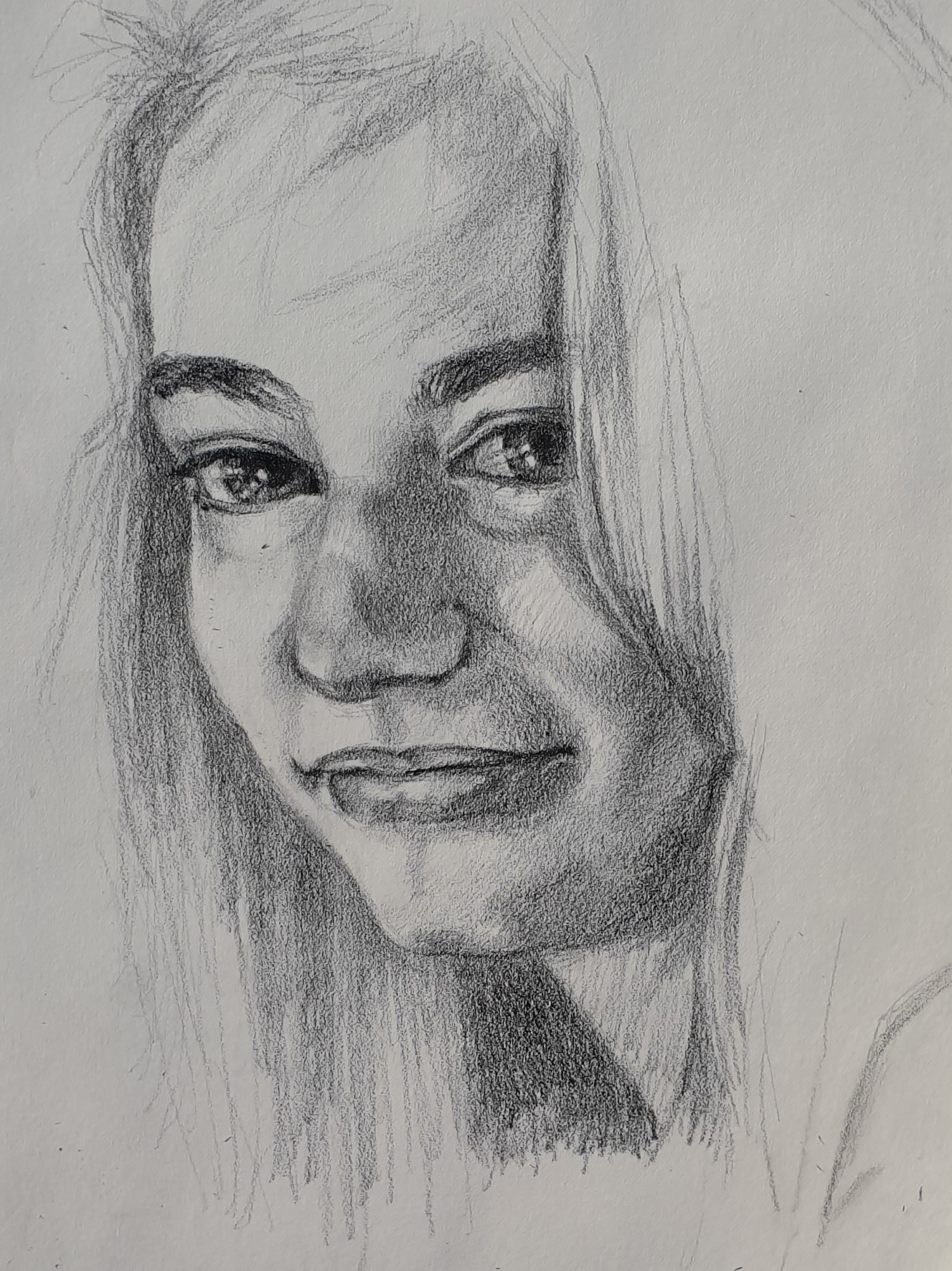 EMMA “ – " Ti vedo " Disegni e dipinti ad olio su tela di Fedra Zamarian